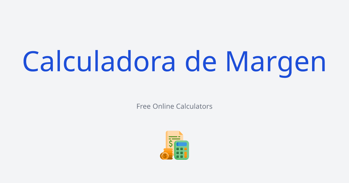 Calculadora de Margen