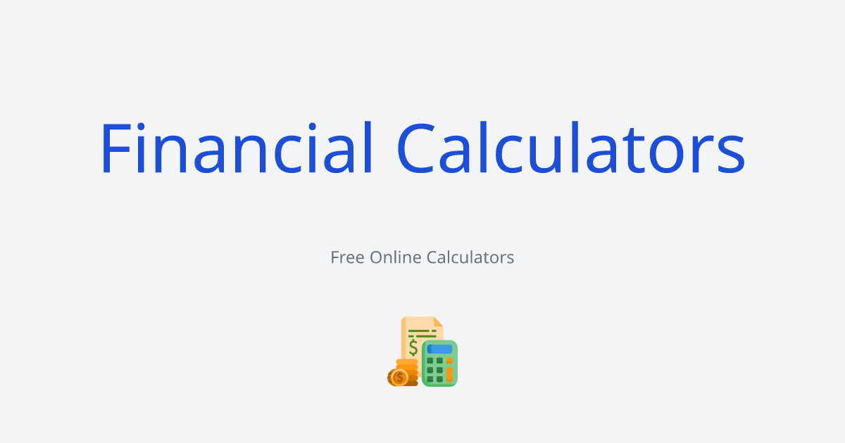 Financial Calculators