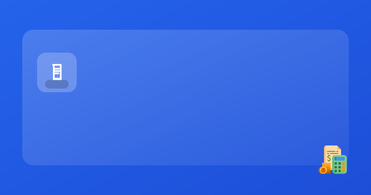 Receipt Total Calculator